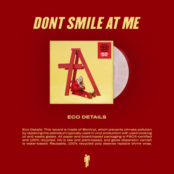dont smile at me [first INTL pressing in clear] - Billie Eilish